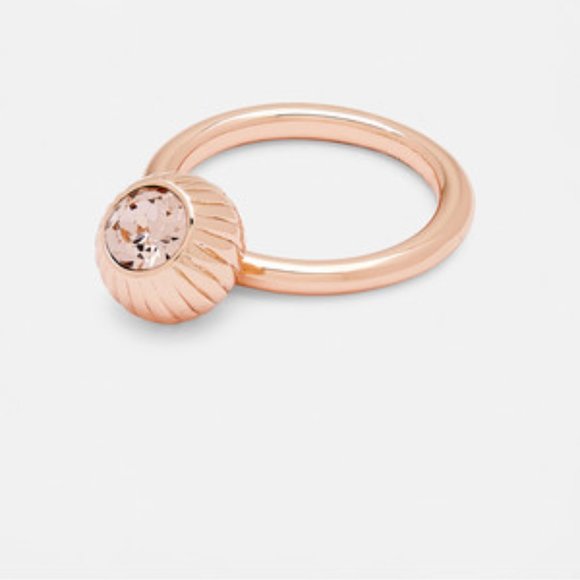 Ted Baker London | Jewelry | Ted Baker Plisse Crystal Ball Ring | Poshmark